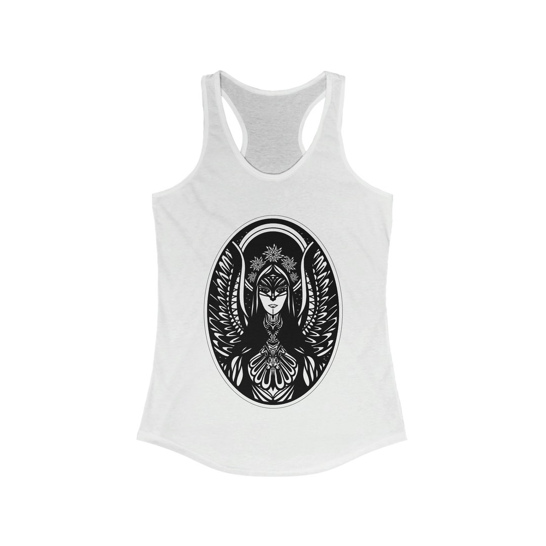 Goddess Blodeuwedd Celtic Welsh Mythology Racerback Tank Top - Etsy