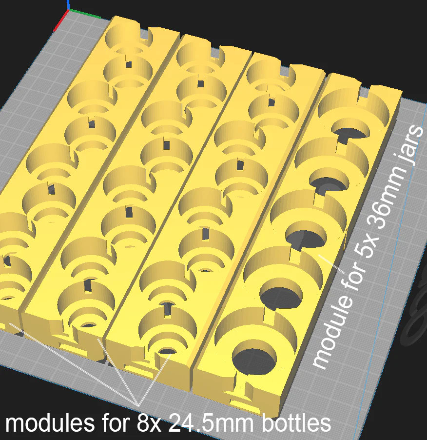 Paintpal Studio : 3D Printed Hobby Station - Core Rack - Etsy