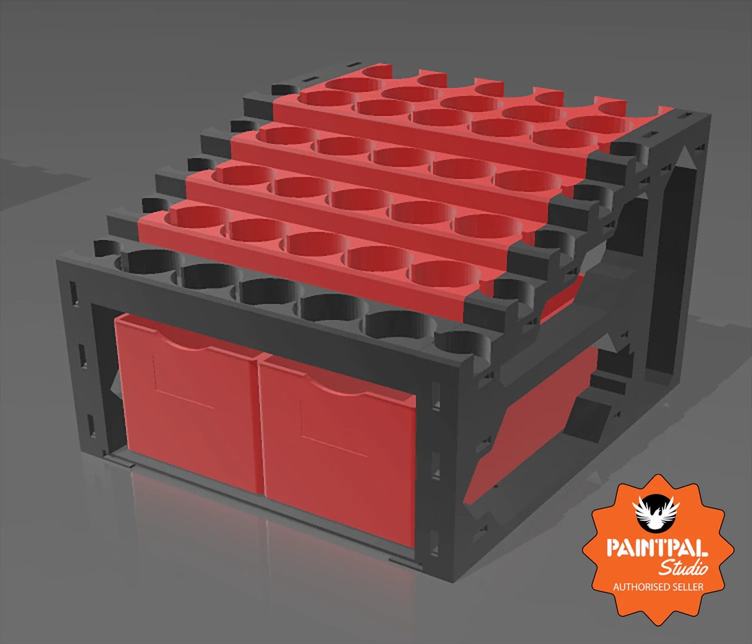Paintpal Studio : 3D Printed Hobby Station - Core Rack - Etsy