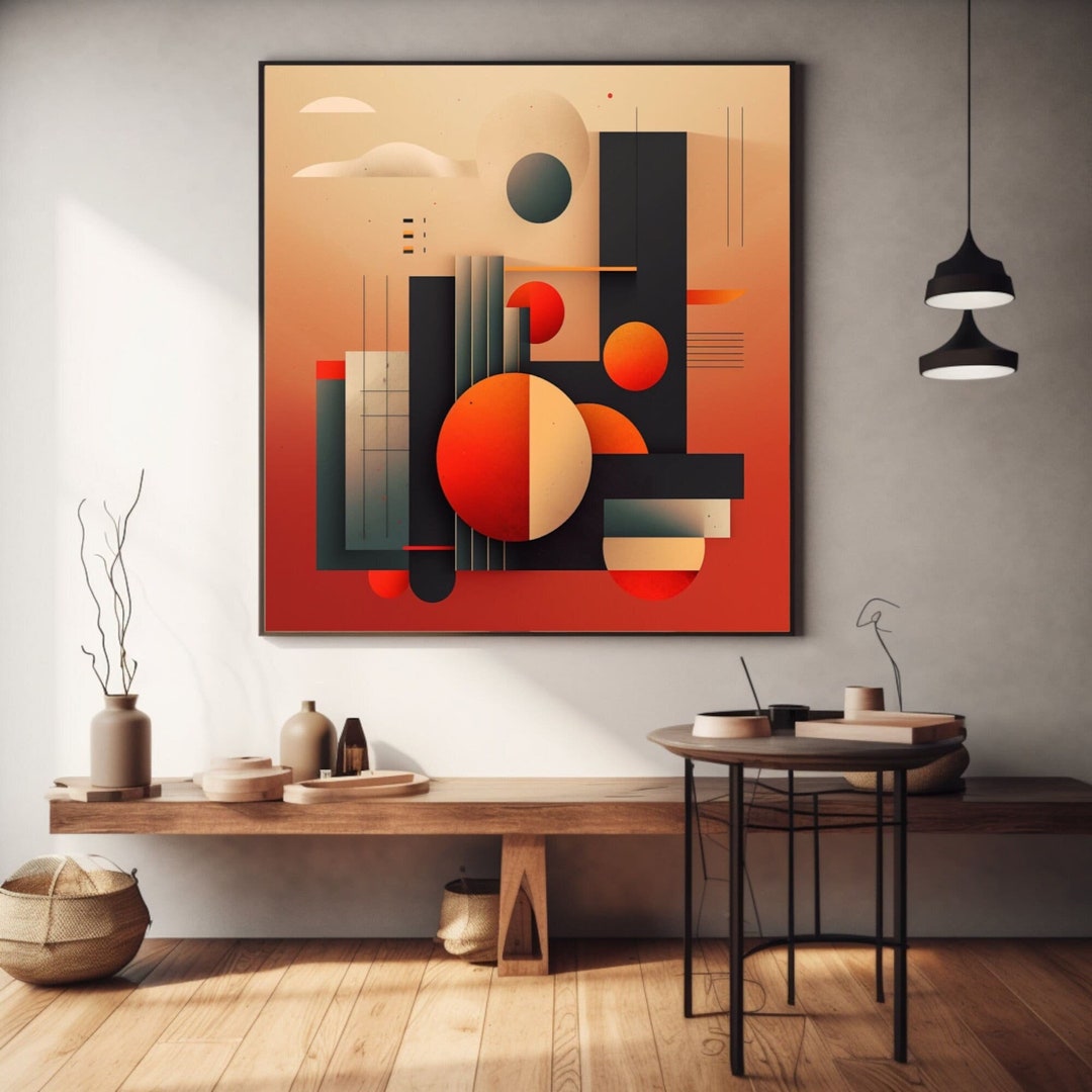 Abstract Geometric Wall Art to Make Your House Feel Like Home Printable ...