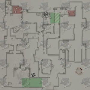 Vintage Counter-strike 2 Map - Dust 2 Poster, Printable Wall Art ...