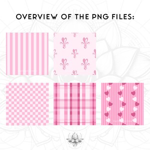 Basic Patterns: Pink & Berry Valentine's Day Seamless Patterns Heart ...