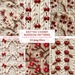 3D Knitted Cherry Blossom Seamless Pattern | Faux Knit Repeating Cherry ...