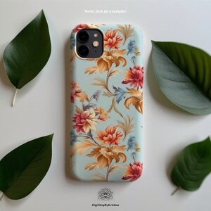 Light Blue Rococo Flowers Seamless Patterns | Floral Spring Repeating ...
