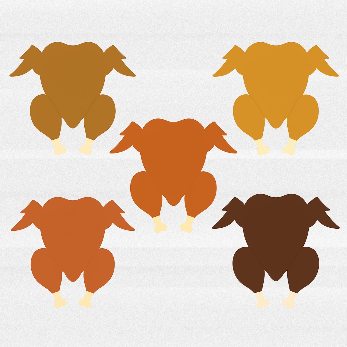 Put Your Friends on Turkeys DIY Garland • Friendsgiving & Thanksgiving ...