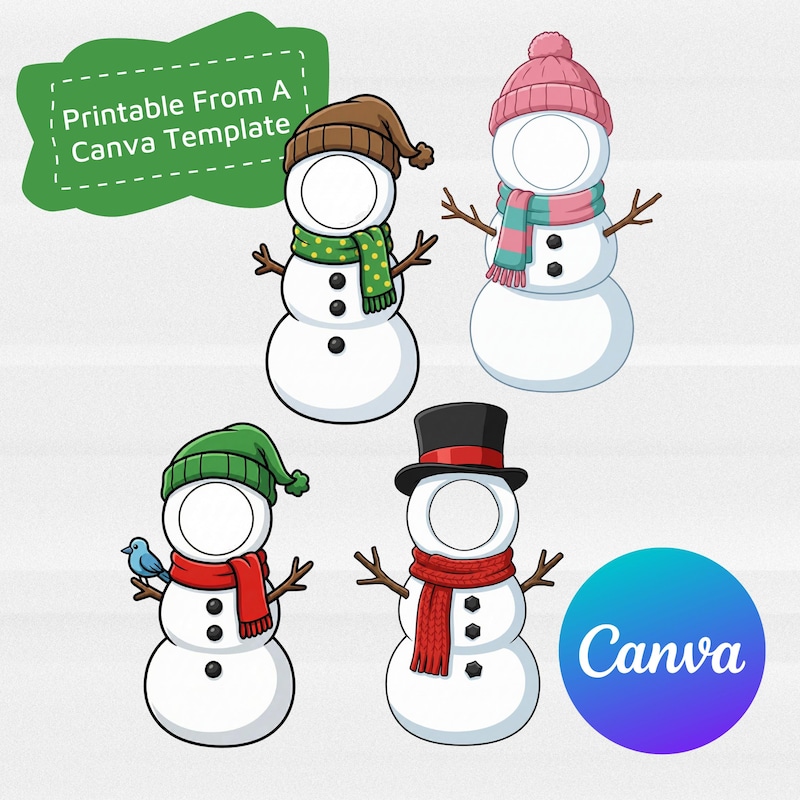 Garland Kit Snowman - Etsy