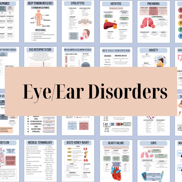 Nursing School Notes - Etsy