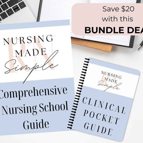Nursing Study Guides - Etsy