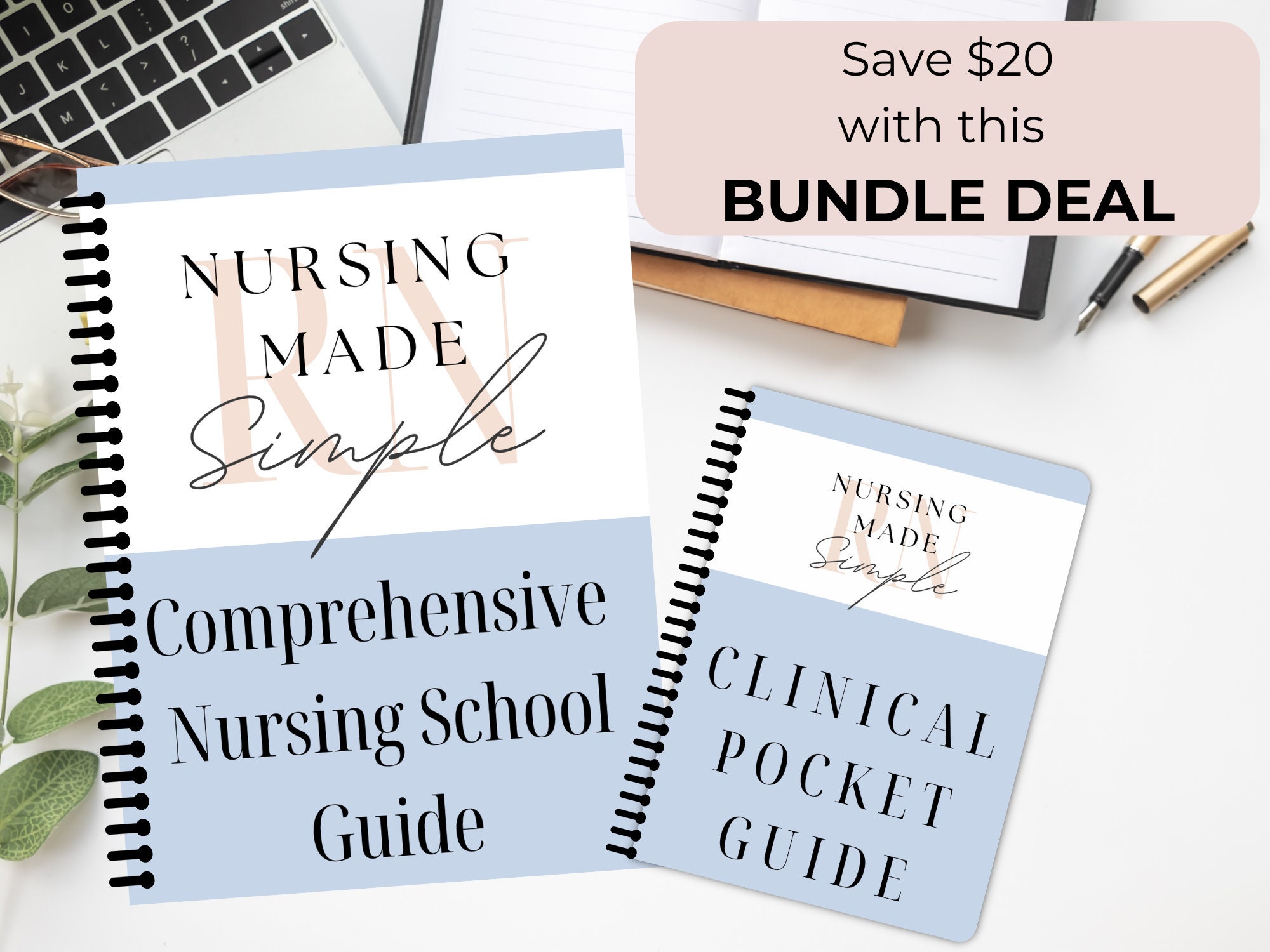 Bundle Comprehensive Nursing School Guide and Clinical Pocket Guide ...