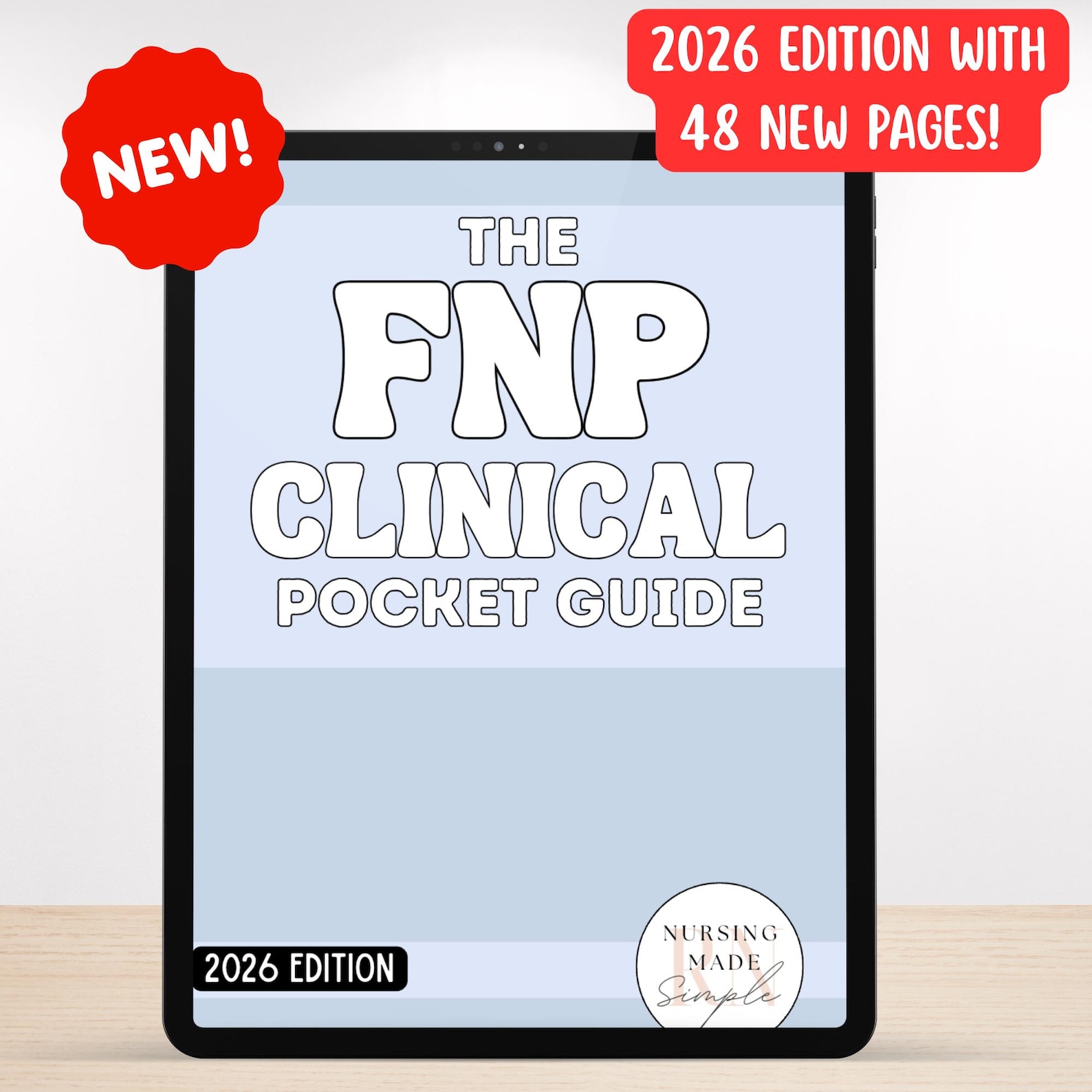 NEW 2026 Digital Family Nurse Practitioner Clinical Pocket Guide/fnp ...