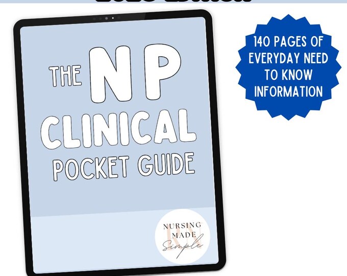 Nurse Practitioner Printable Clinical Log, Clinical Brain Downloadable ...