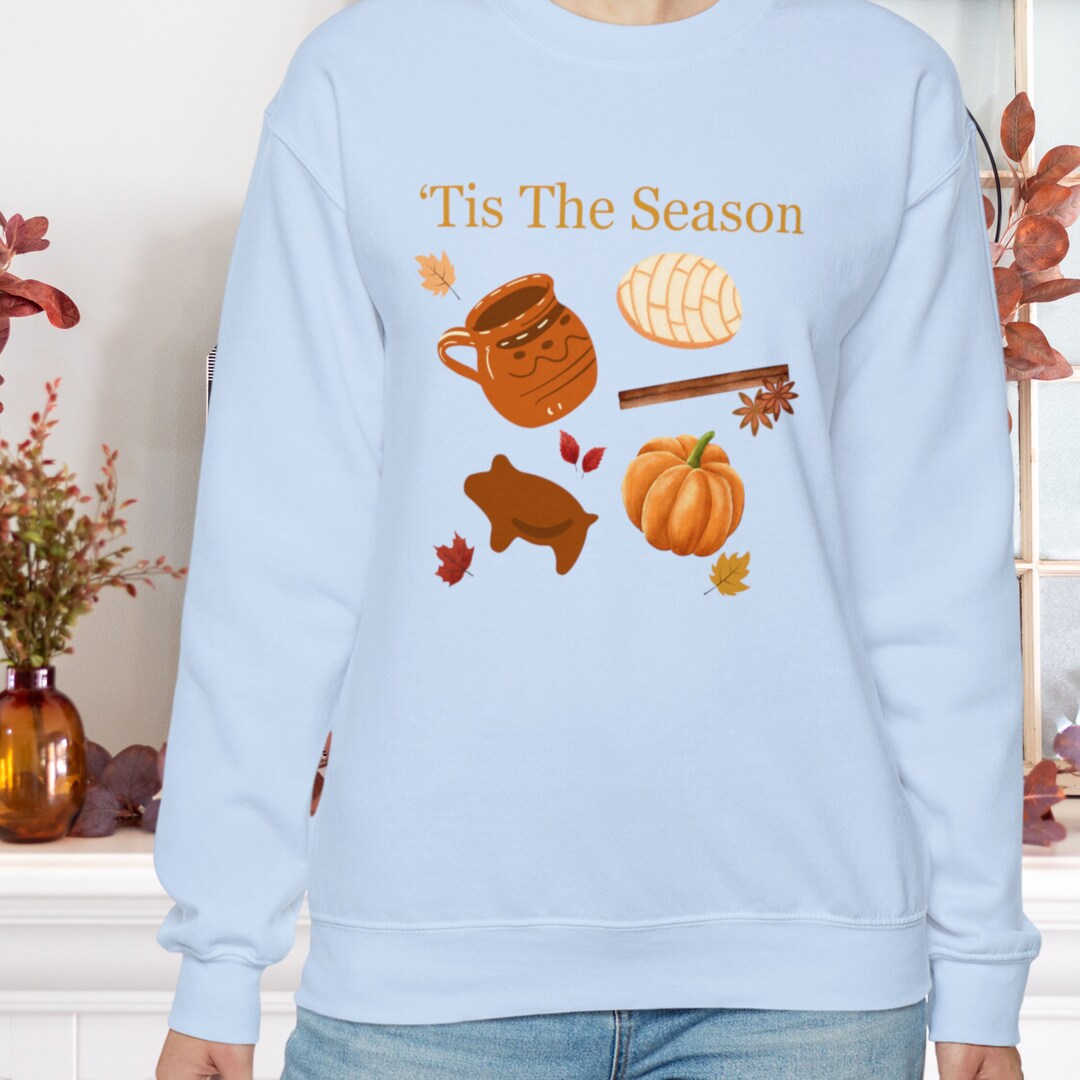 Tis the Season Concha Sweatshirt, Pan Dulce Shirt, Mexican Pastry ...