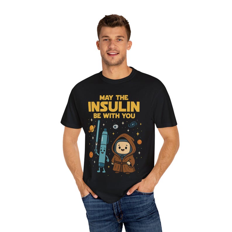 Funny Insulin T-shirt - May the Insulin Be With You, Diabetes Awareness ...