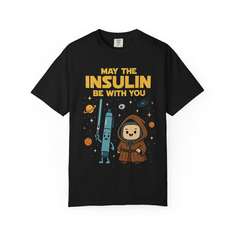 Funny Insulin T-shirt - May the Insulin Be With You, Diabetes Awareness ...