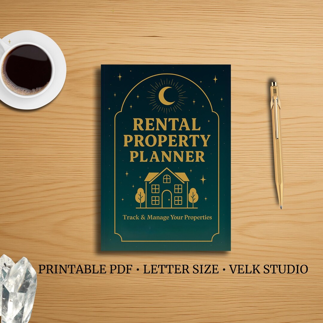 Rental Property Planner PDF • Printable Landlord Organizer • Tenant ...