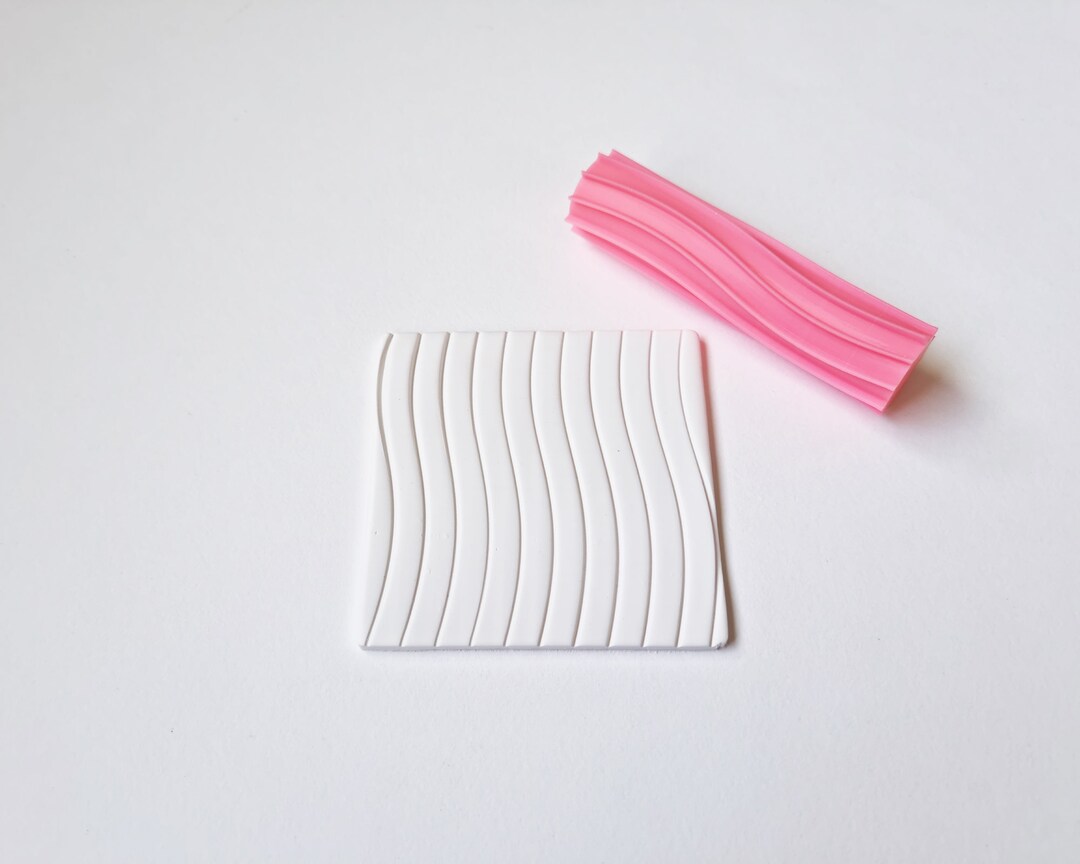 Lines Pattern Polymer Clay Texture Roller | Jewelry Tool - Etsy