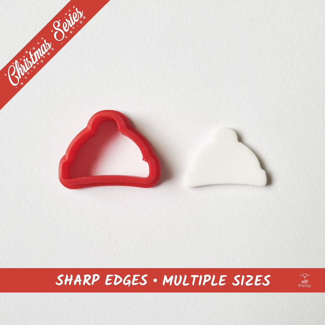 Christmas Hat Polymer Clay and Cookie Cutter - Multiple Sizes - Etsy
