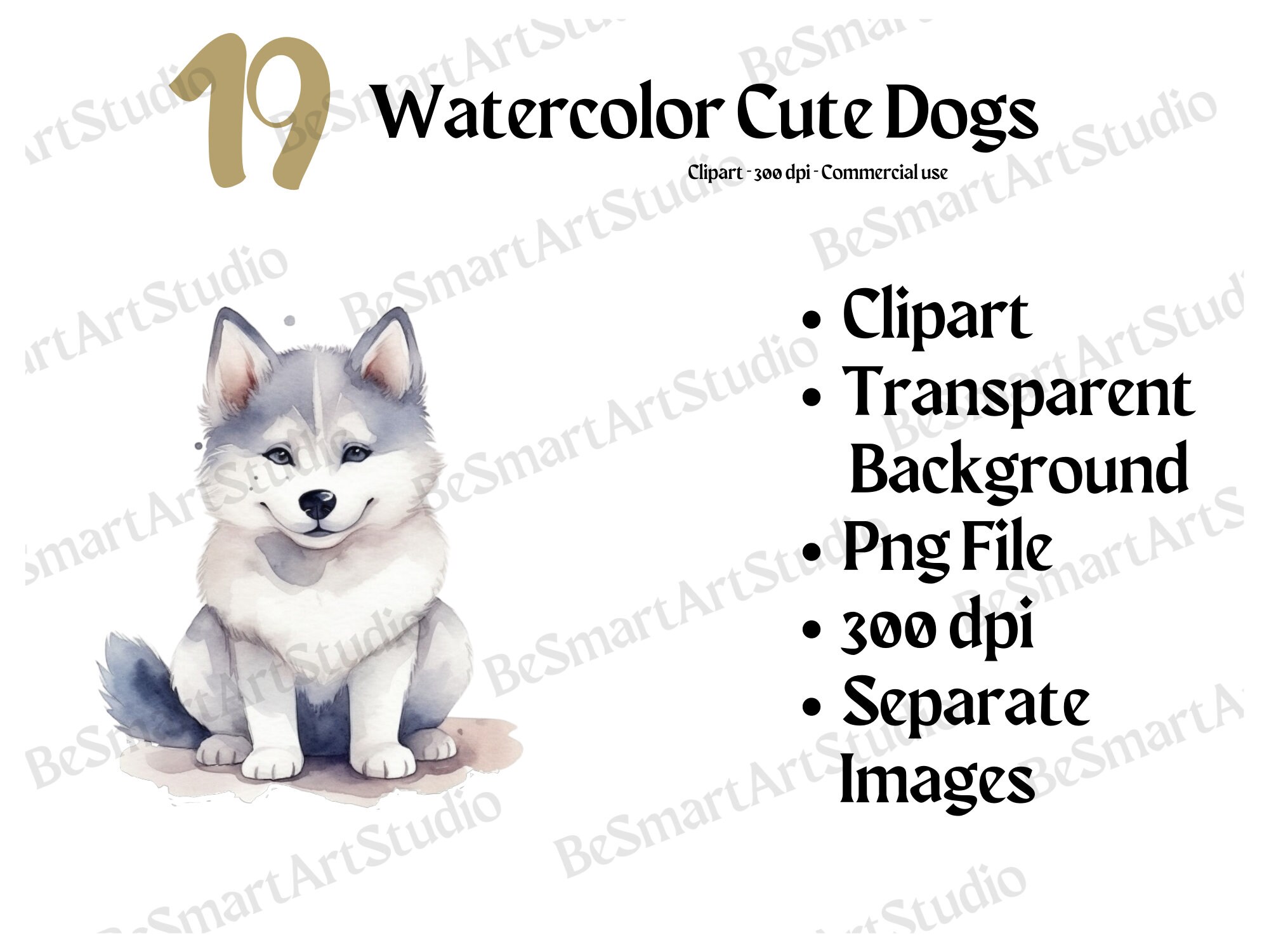 Watercolor Puppies Clipart, Dog PNG Bundle , Dog Clipart, Watercolor ...