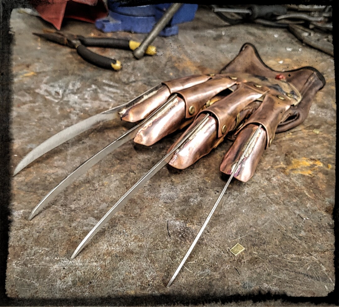 Freddy Krueger Glove Inspired a Nightmare on Elm Street Part 1 and 2 - Etsy
