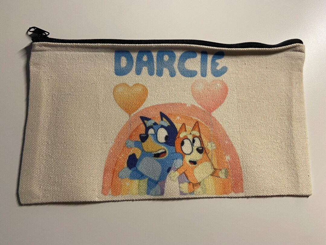 Personalised Bluey Pencil Case. - Etsy