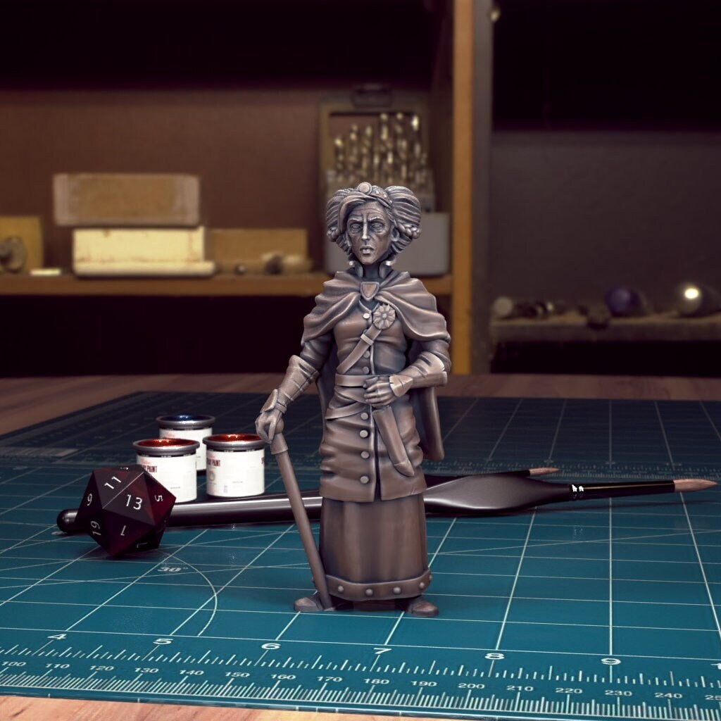 Dndcos - Lady Fiona Wachter - Ambitious Noble Strahd Miniature by ...