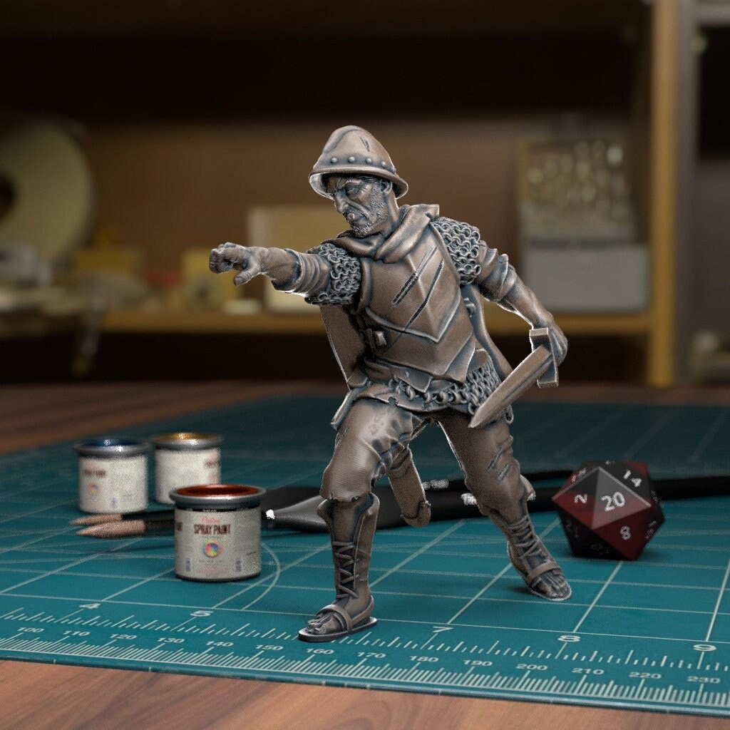 DISCWORLD Sam Vimes Resolute Commander the Watch Miniature - Etsy