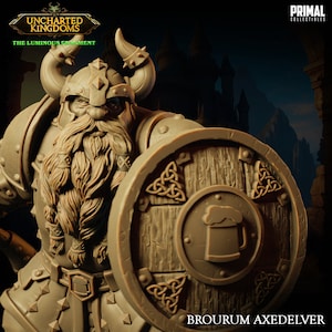 DNDUK - Bruenor Battlehammer - Brourum Axedelver - Male Shield Dwarf ...