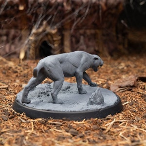 DNDNB - Paws - Guenhwyvar - Black Panther Miniature - Etsy