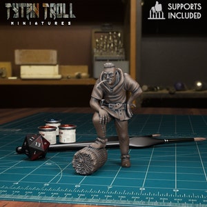 Dndcos - Angry Mob Set of 16 Human NPCS Miniature by Tytantroll for ...