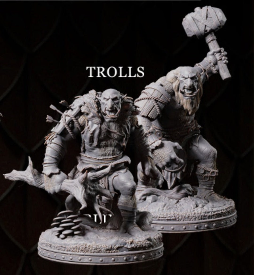 MONSTER - Trolls - Giant Creatures NPC - Etsy