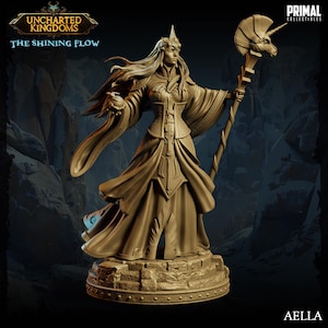 DNDUK - Alustriel - Mage Queen - Aella- Female Human Wizard Miniature ...