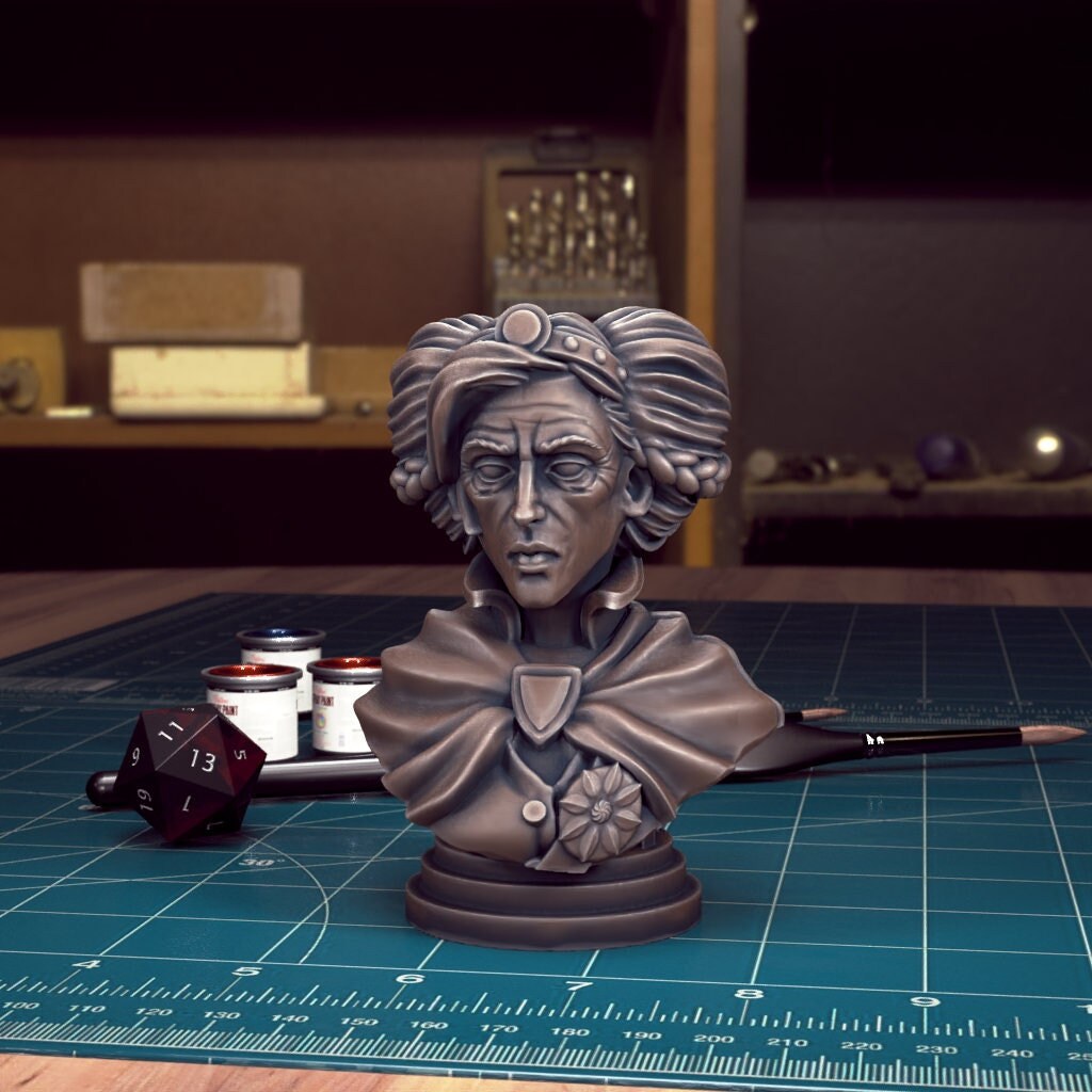 Lady Fiona Wachter Miniature – 32mm Resin Dnd Curse of Strahd - Etsy