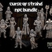 Dndcos Angry Mob Set of 16 Human NPCS Miniature by Tytantroll for ...
