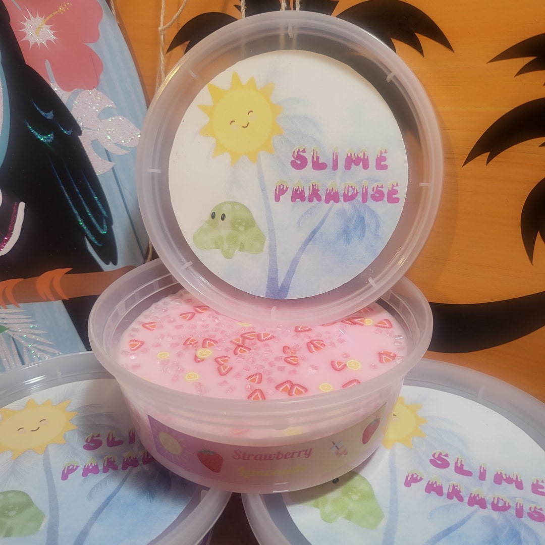 Strawberry Lemonade Cloud Slime - Etsy