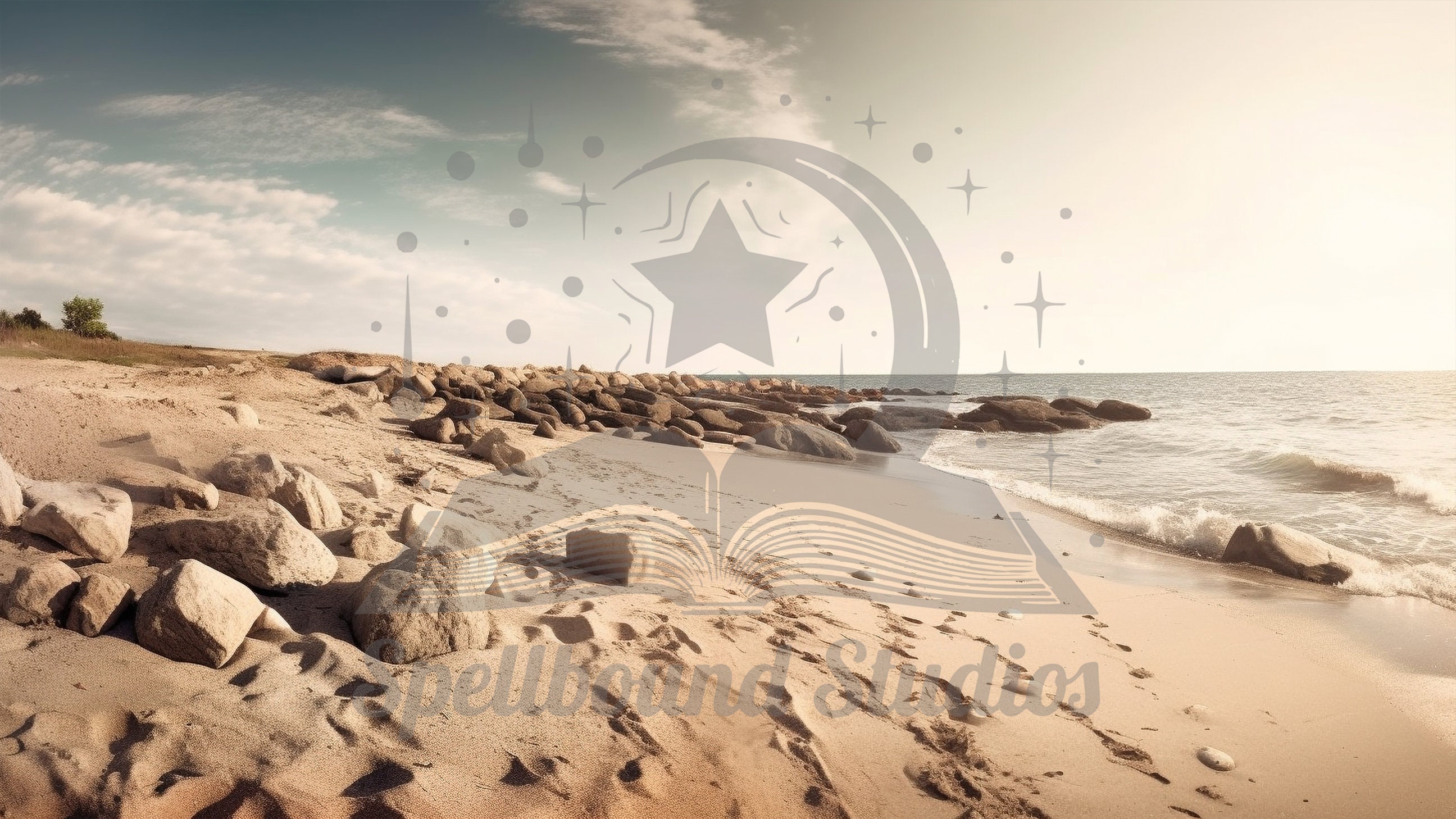 Frame TV Morning Beach Ai Art Cottagecore Decor Ocean Shore House Frame ...