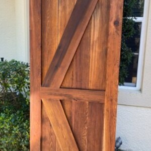 Custom Handmade Cedar Wood Doors, Rustic Entryway Door, Unique Home ...