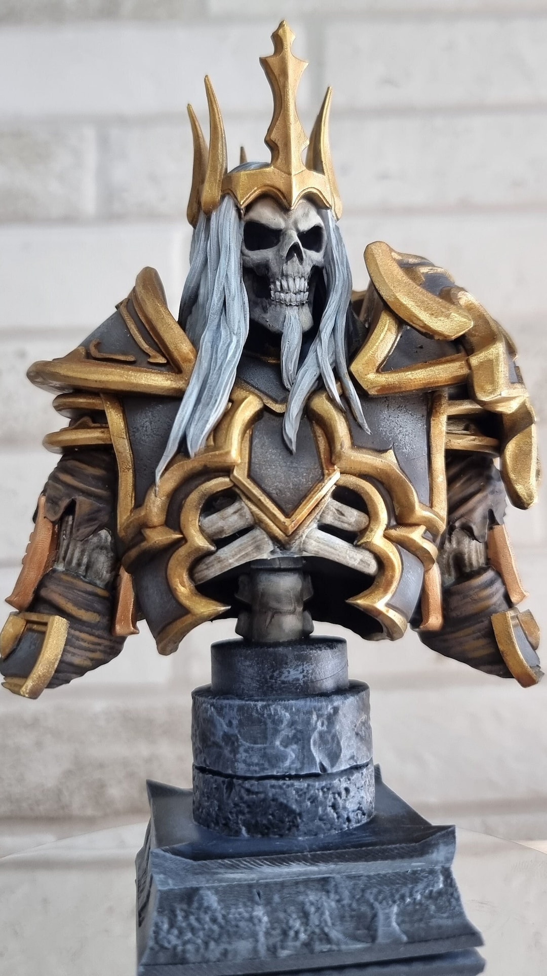 Busto King Leoric Busto Rey Leoric Diablo. - Etsy