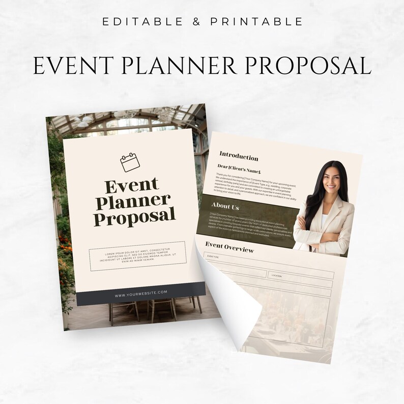 Event Planner Proposal Template Printable Event Planning Template ...