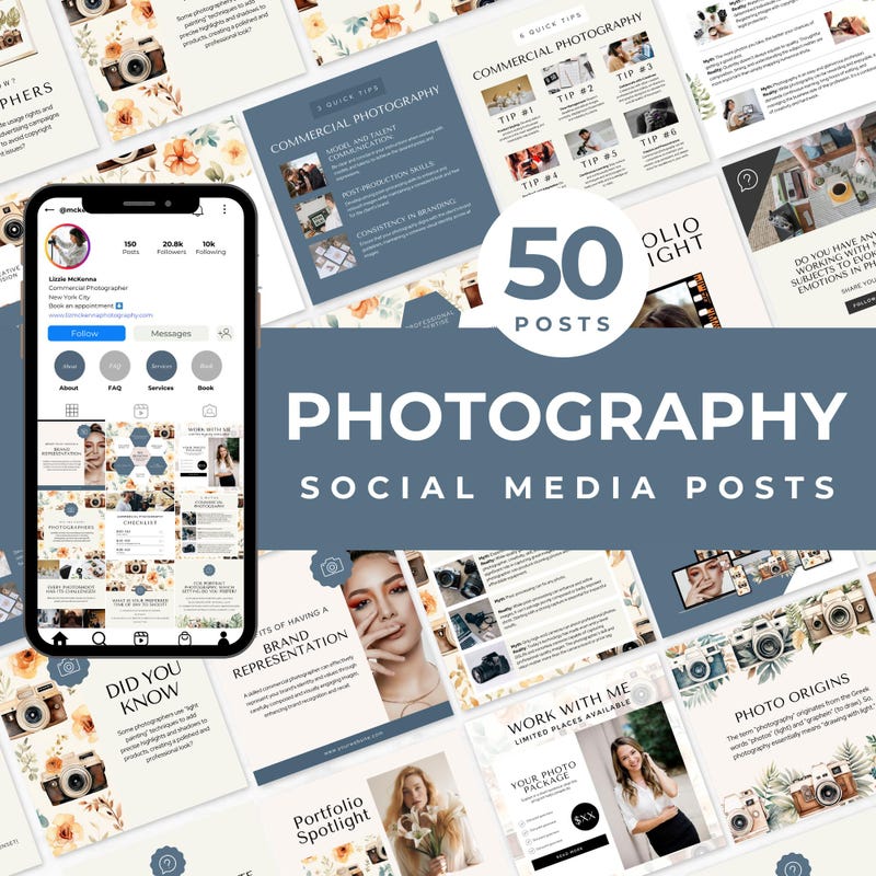 Social Media Templates - Etsy