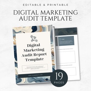Digital Marketing Audit Report Template Printable Marketing Audit ...