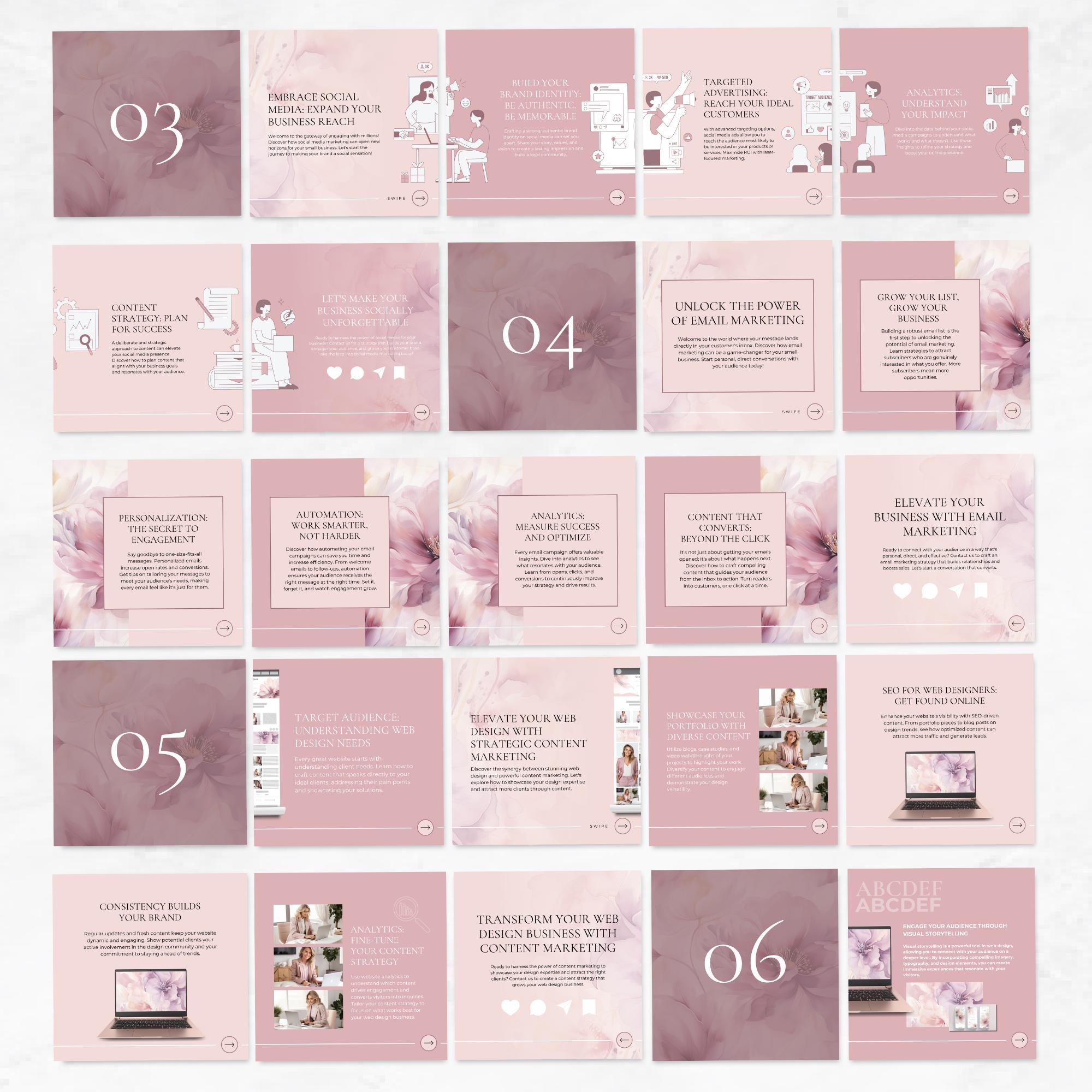 Web Designer Instagram Templates Web Designer Social Media Templates ...