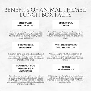 Printable Animal Themed Lunch Box Facts for Kids Fun Facts Trivia Lunch ...