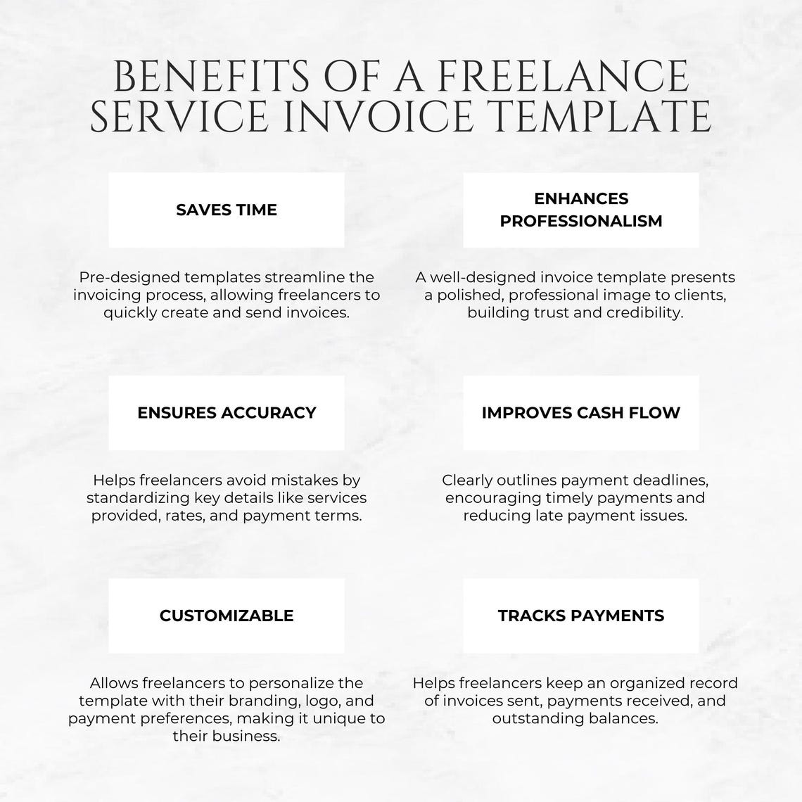 Freelance Service Invoices Template Printable Service Invoice Template ...