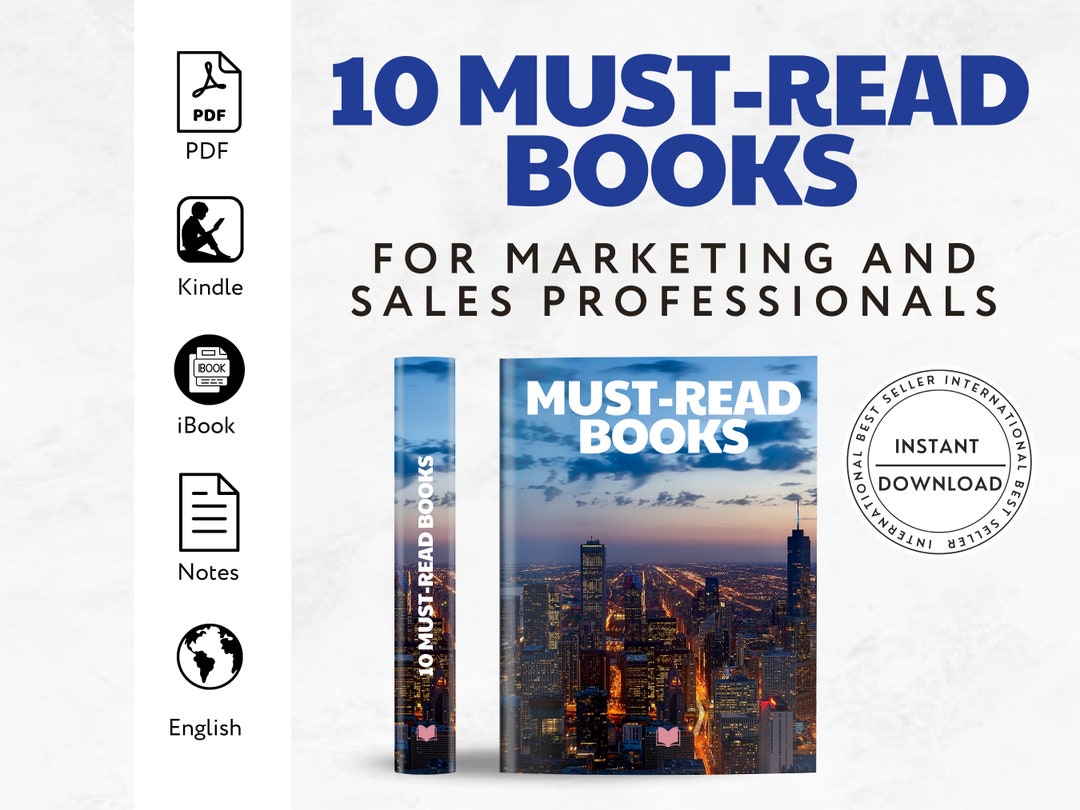 10 MUST-READ Books for Marketing and Sales Professionals Sales and ...