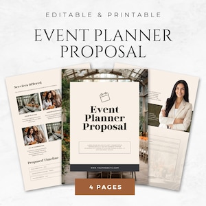 Event Planner Proposal Template Printable Event Planning Template ...