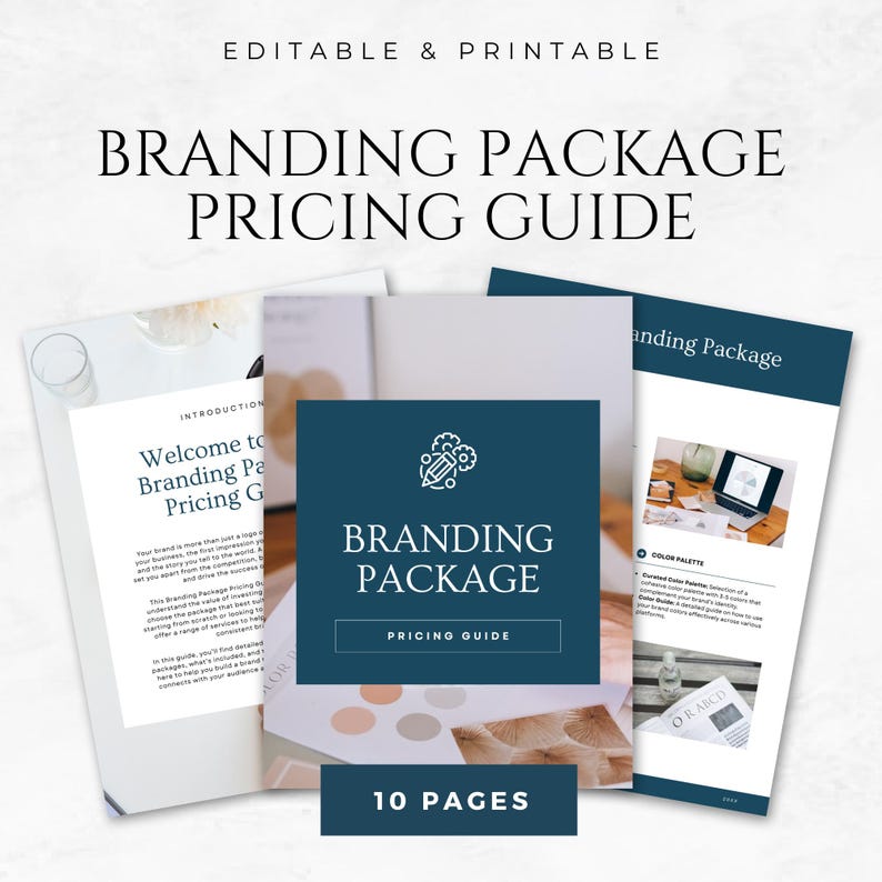 Branding Package Pricing Guide Template Printable Freelancer Services ...