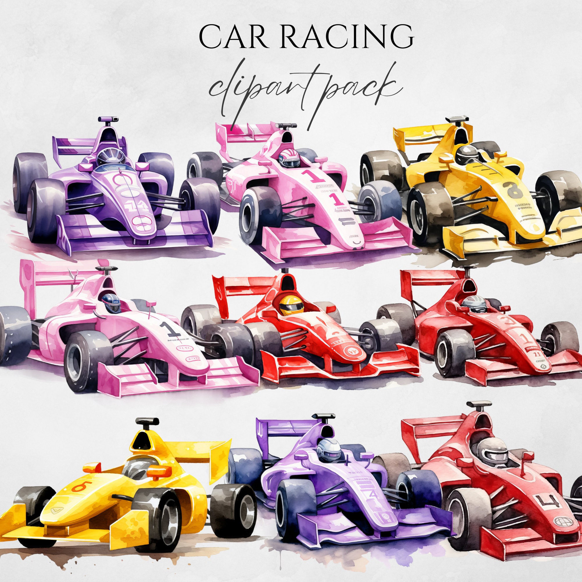 Race Car Clipart Race Car PNG Race Car Birthday Clipart Race Car Driver ...