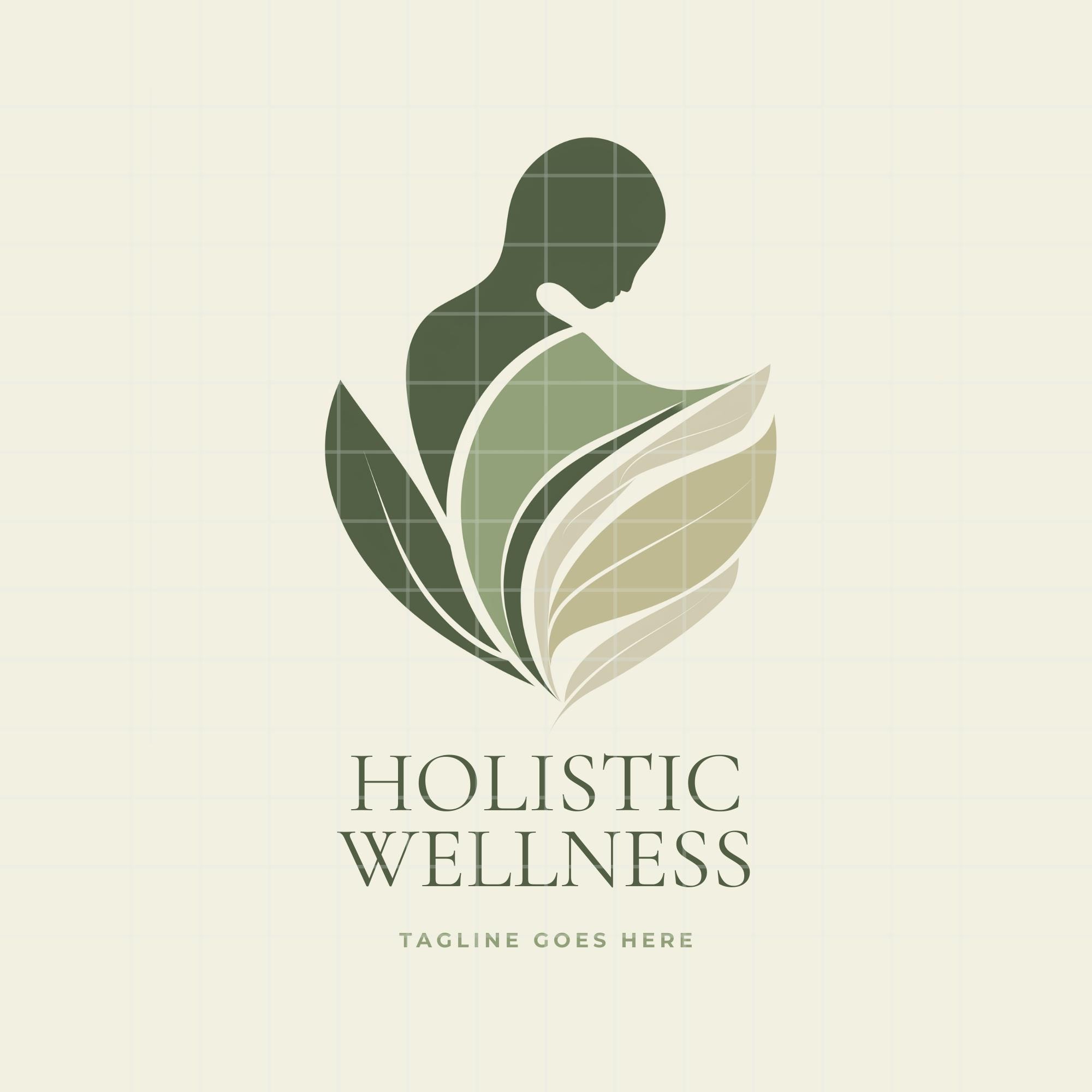 Holistic Logos Templates Canva Minimalist Logo Design Wellness Brand ...