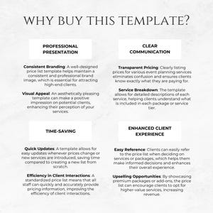 Event Planner Price List Template Printable Event Packages Template ...