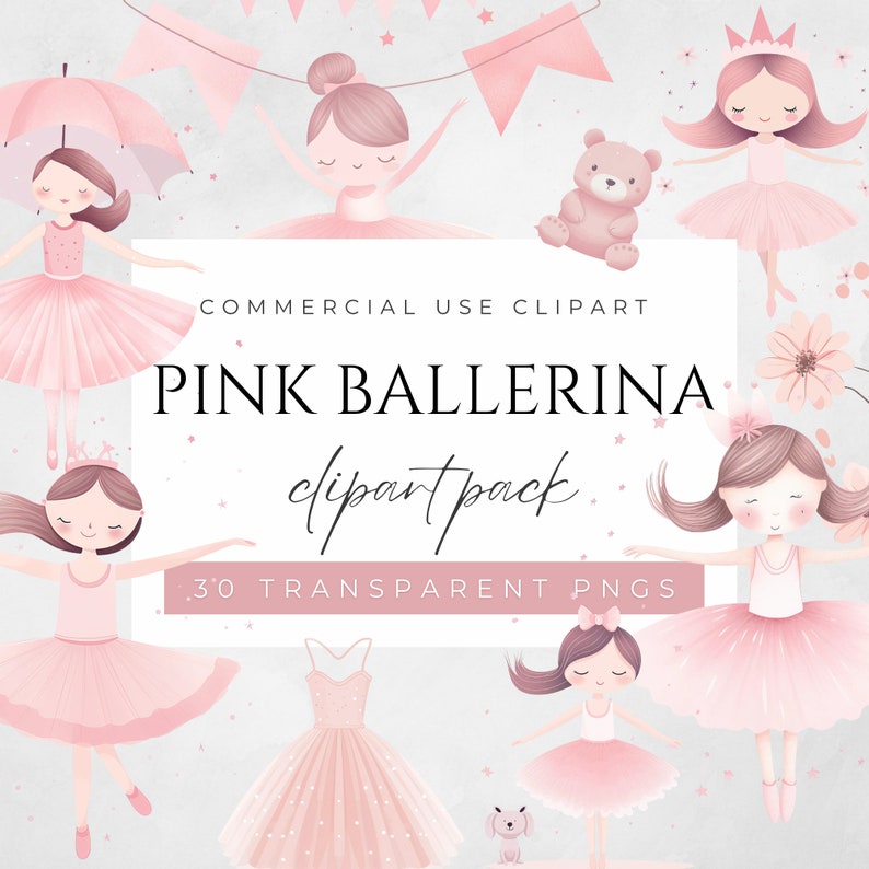 Ballerina Clipart PNG, Ballerina Clip Art, Ballerina PNG, Ballet ...